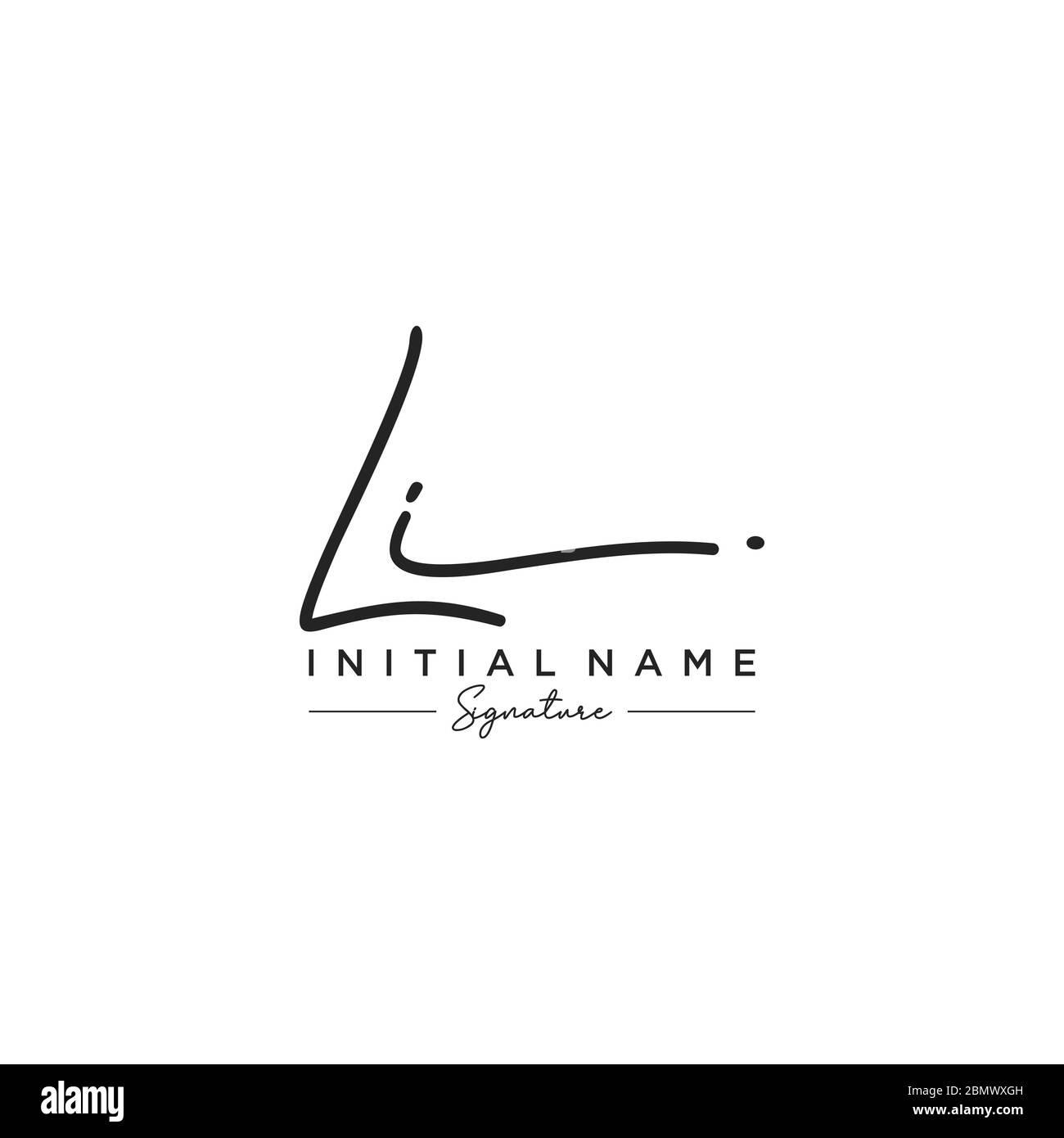 Letter li hi-res stock photography and images - Alamy