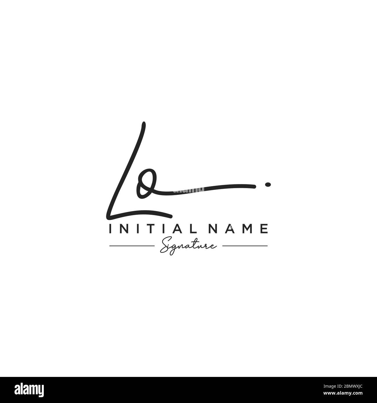 Lo modern logo Stock Vector Images - Alamy