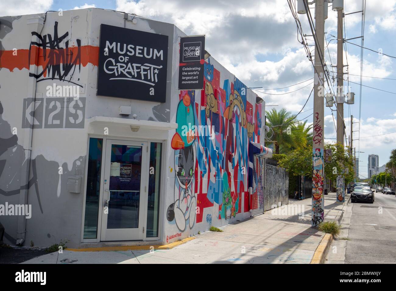 The Museum of Graffiti in the Wynwood neighborhood in Miami Florida ...