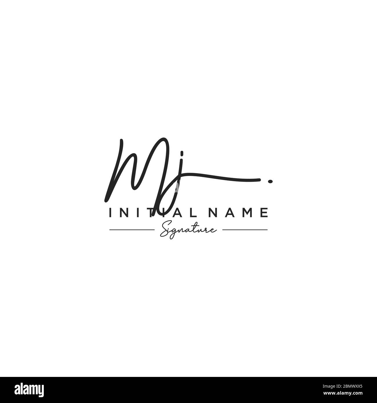 Letter Mj Vector Vectors High Resolution Stock Photography and Images ...