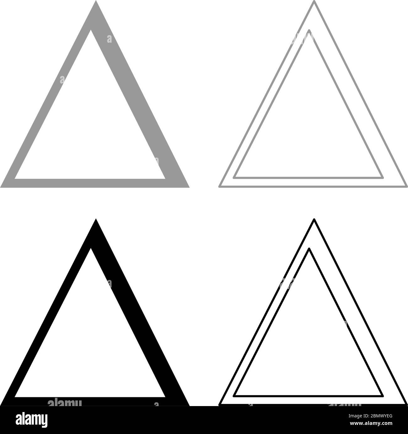 Delta greek symbol capital letter uppercase font icon outline set black ...