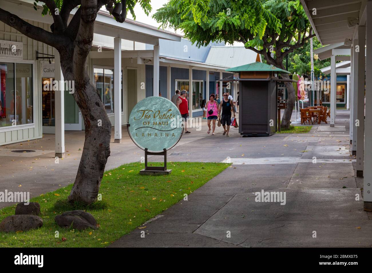 The Outlets of Maui, Lahaina Stock Photo - Alamy