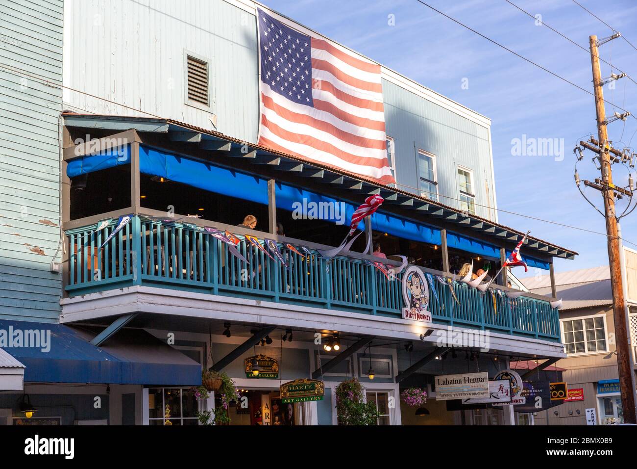 Lahaina city sign maui hawaii hi-res stock photography and images - Alamy