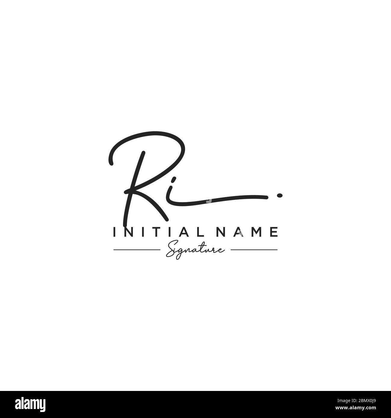 Ri initial Cut Out Stock Images & Pictures - Alamy