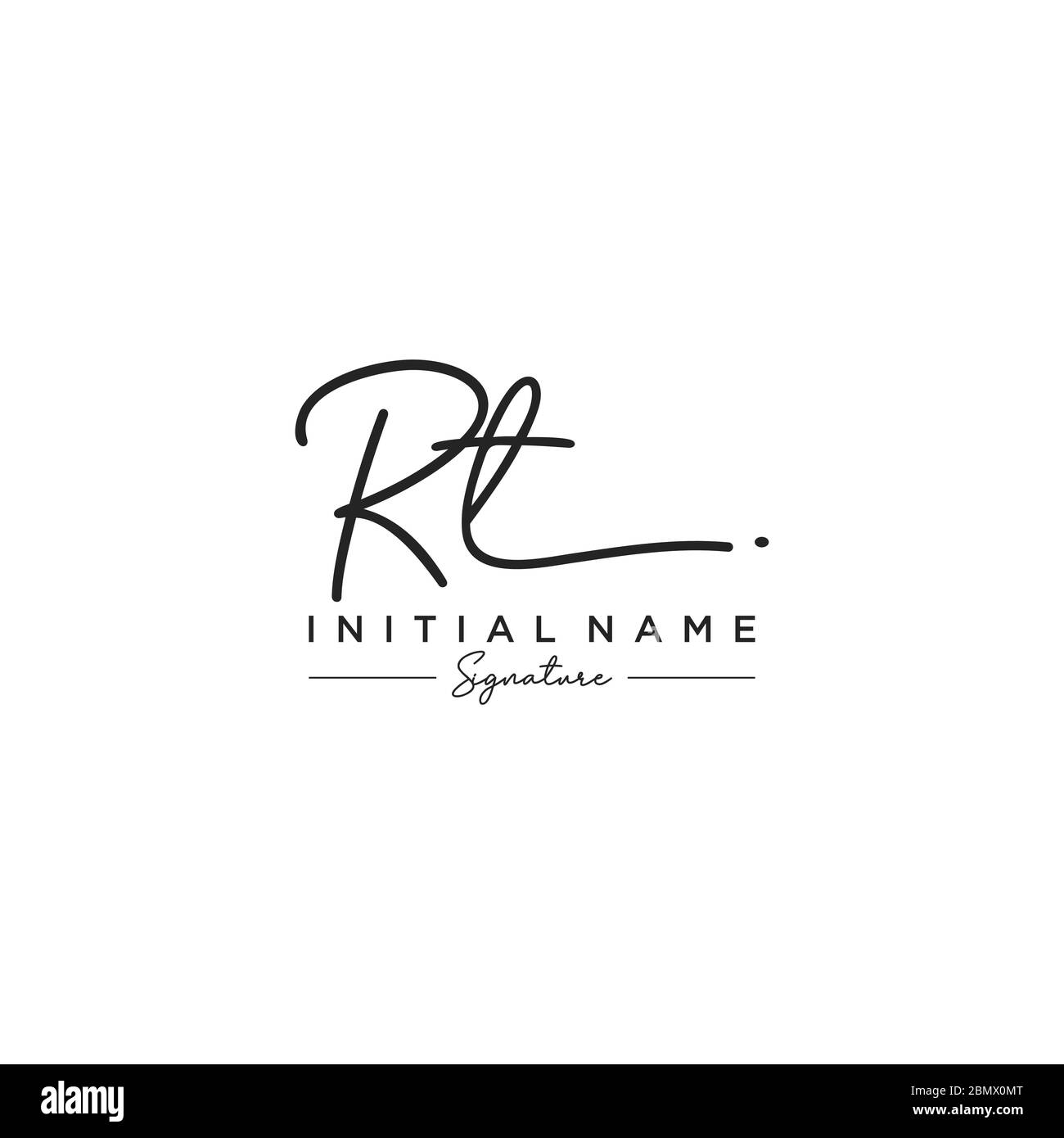 Rt clean logo Stock Vector Images - Alamy