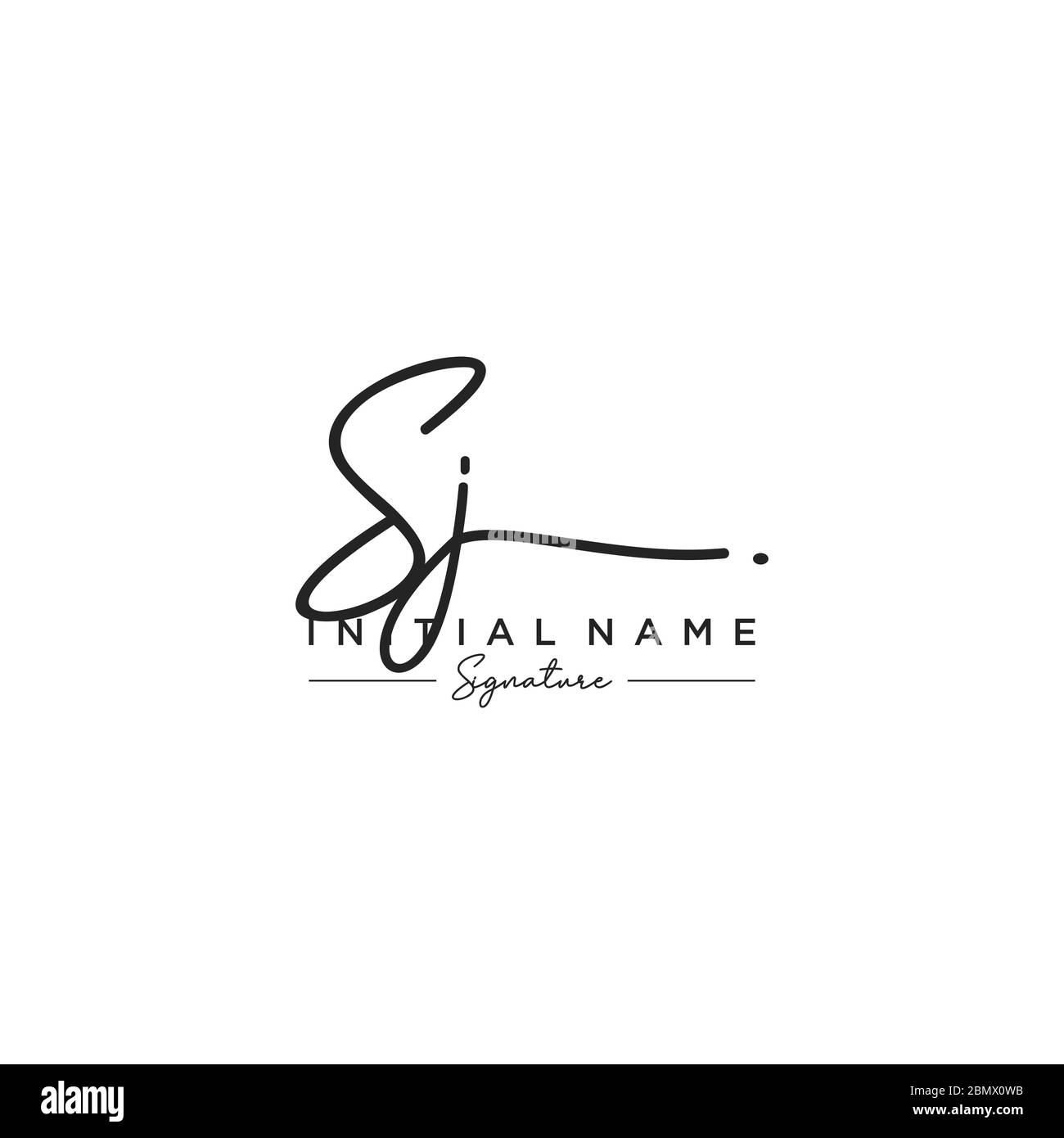 Cursive Capital S Signature