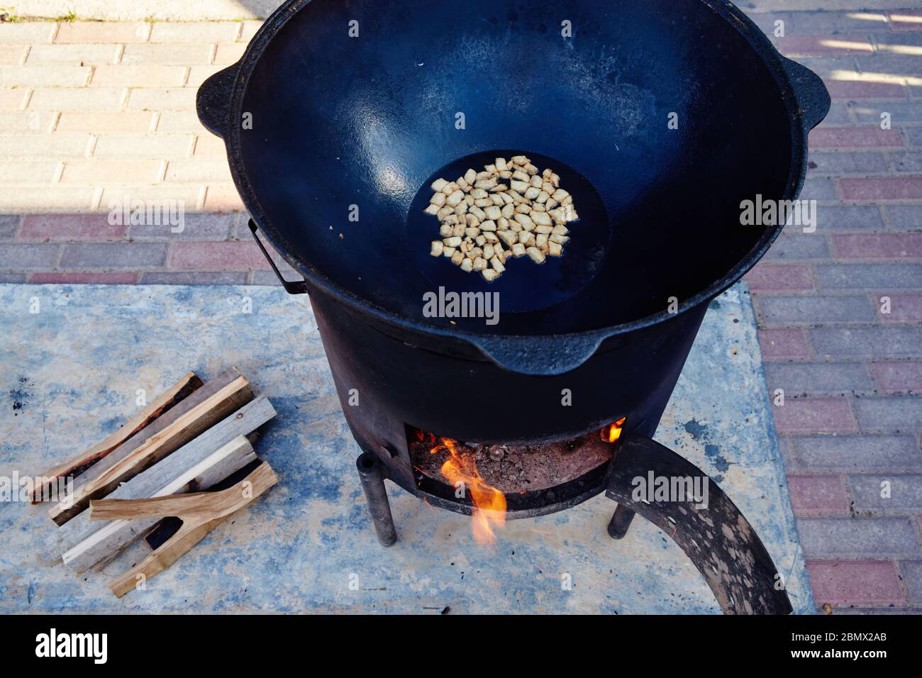 Roasting mutton fat condition crackers hi-res stock photography and ...