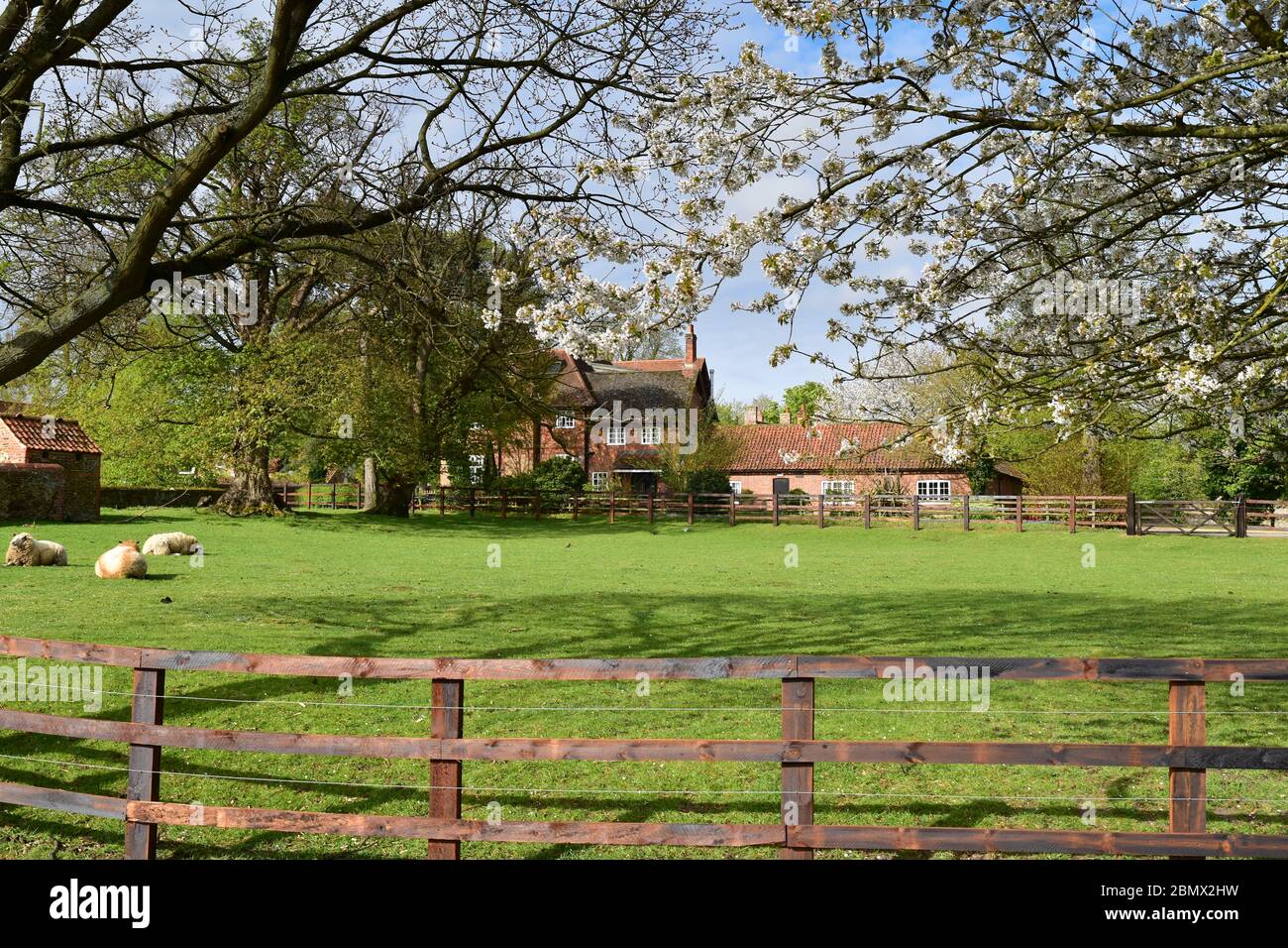 Castle rising village hi-res stock photography and images - Alamy