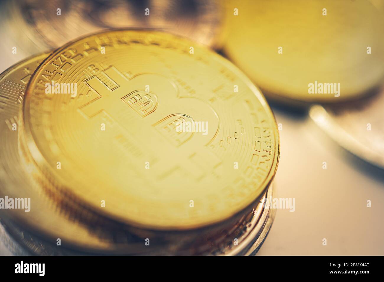 Crypto currency coins hi-res stock photography and images - Alamy