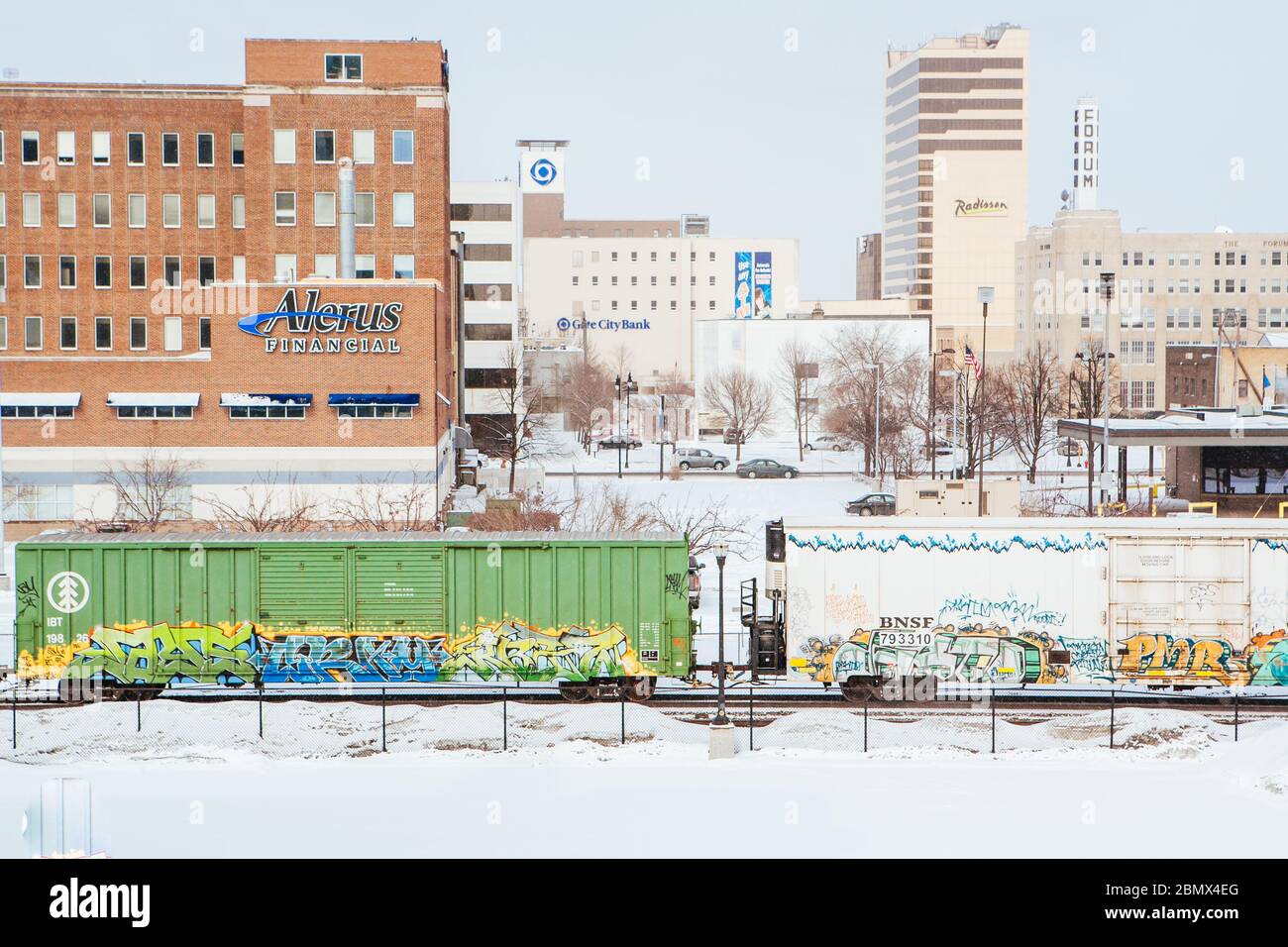 Fargo north dakota broadway hi-res stock photography and images - Alamy