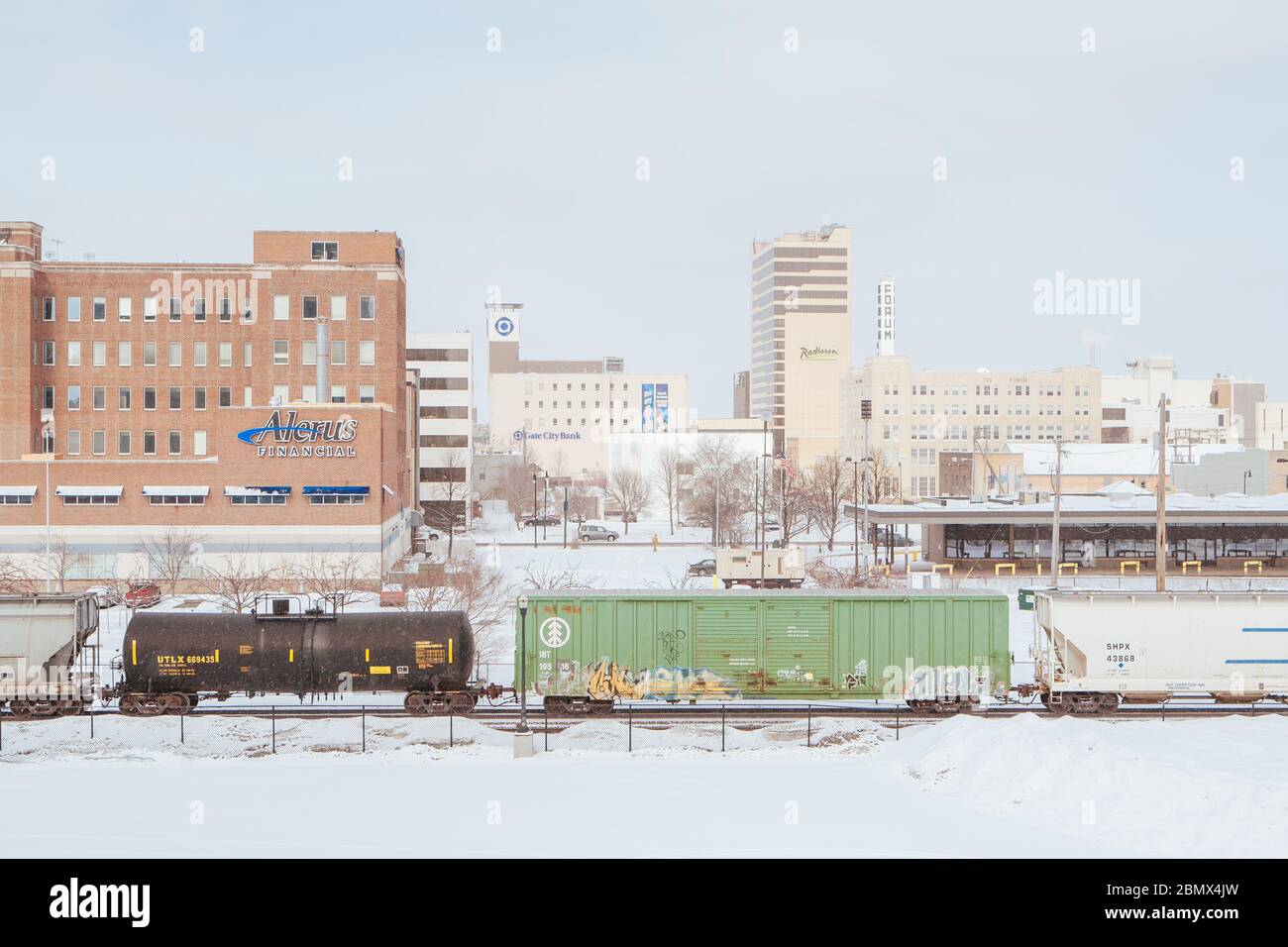 Fargo north dakota broadway hi-res stock photography and images - Alamy