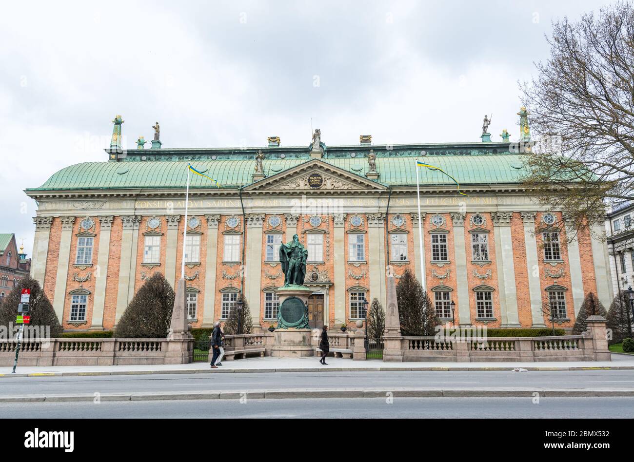 The House of Nobility (Riddarhuset) in Stockholm, Sweden, a corporation ...