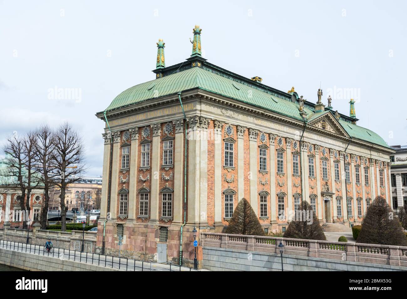 The House of Nobility (Riddarhuset) in Stockholm, Sweden, a corporation ...