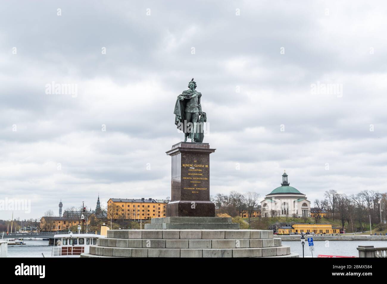 The gustav iii statue hi-res stock photography and images - Alamy