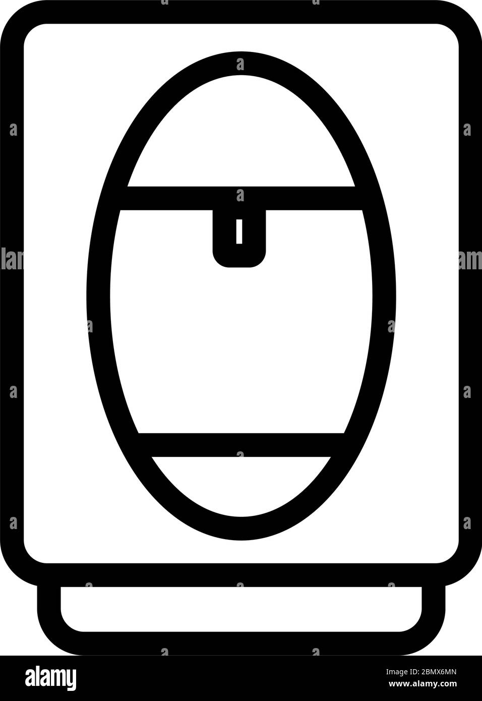 office plastic cooler icon vector outline illustration Stock Vector ...