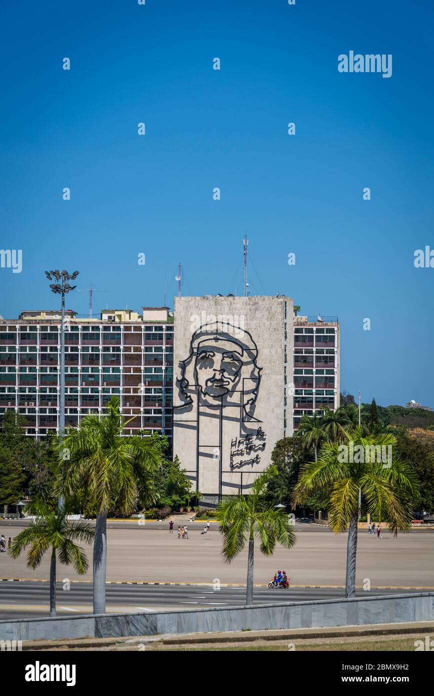 Plaza de la Revolucion, Revolution Square, and the Ministry of the ...