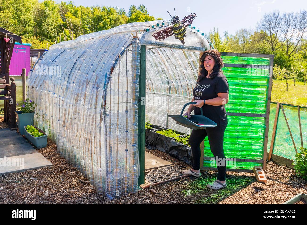 Plastic bottle irrigation hi-res stock photography and images - Alamy