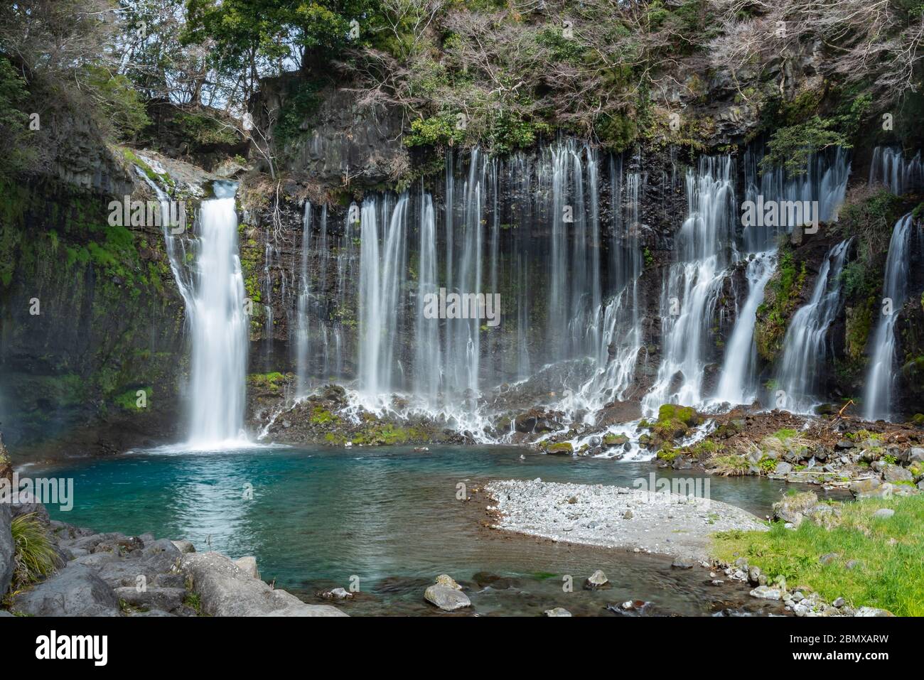 Beautiful waterfalls in Japan Stock Photo - Alamy