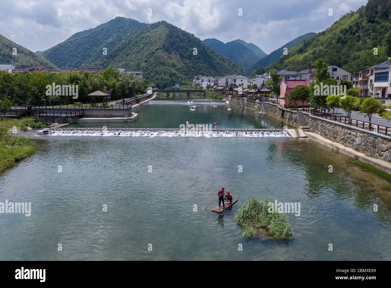 Hangzhou. 11th May, 2020. Aerial photo taken on May 11, 2020 shows ...