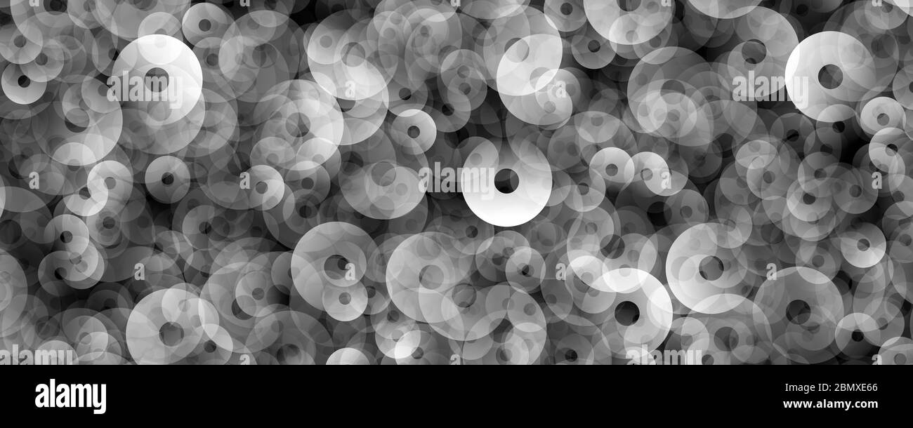 Fantastic circle panorama background design illustration Stock Photo ...