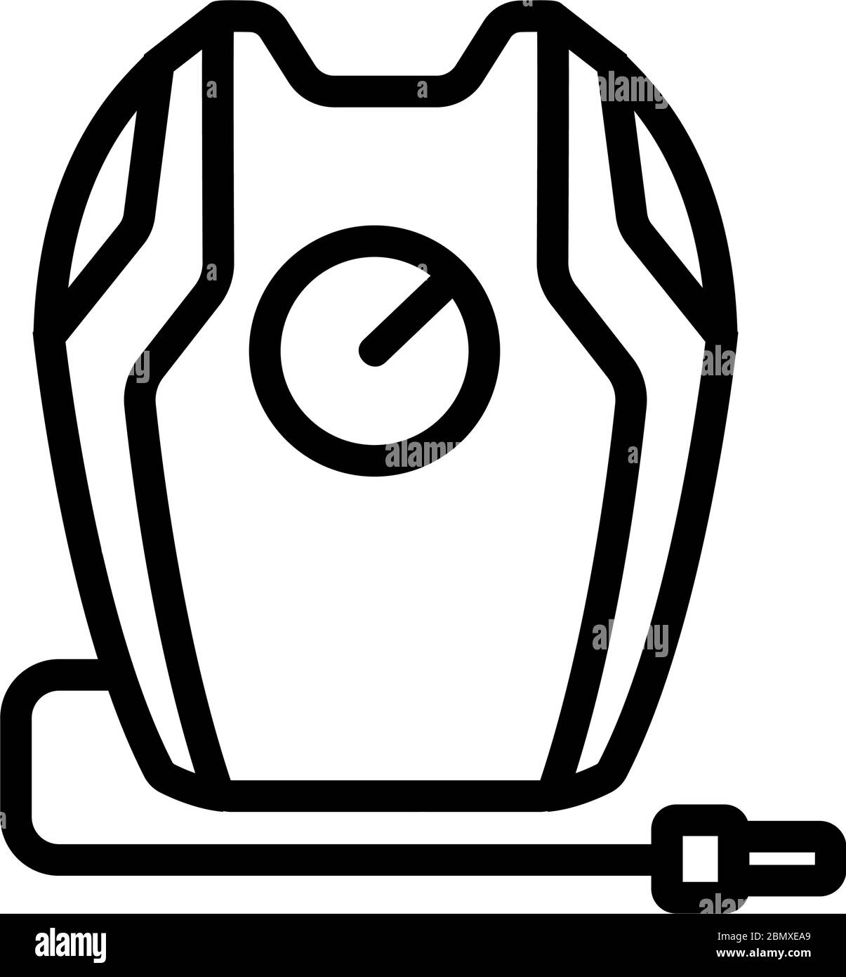 Compressed air portable electric Cut Out Stock Images & Pictures - Alamy