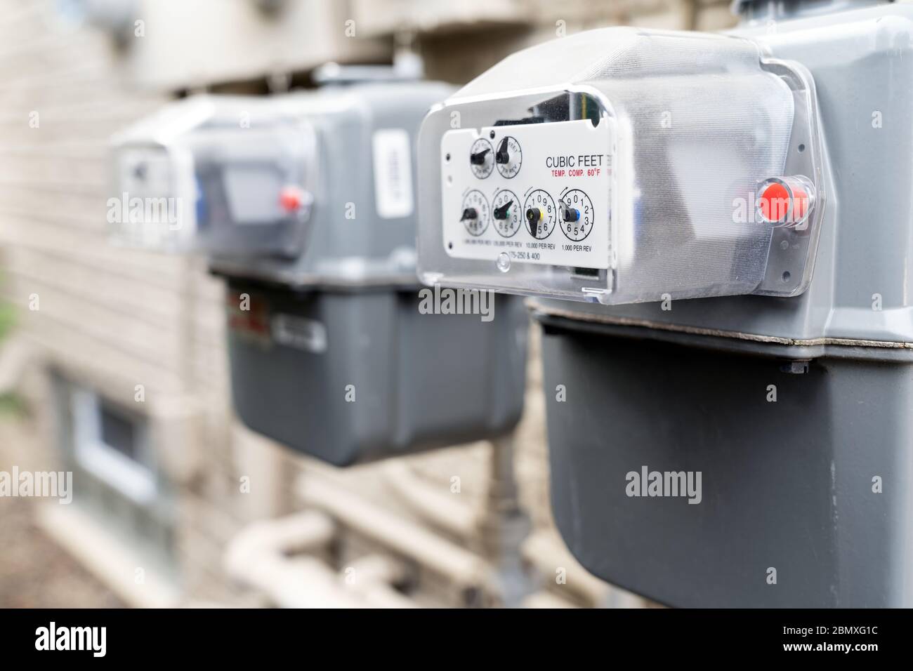Gas Meters High Resolution Stock Photography and Images - Alamy