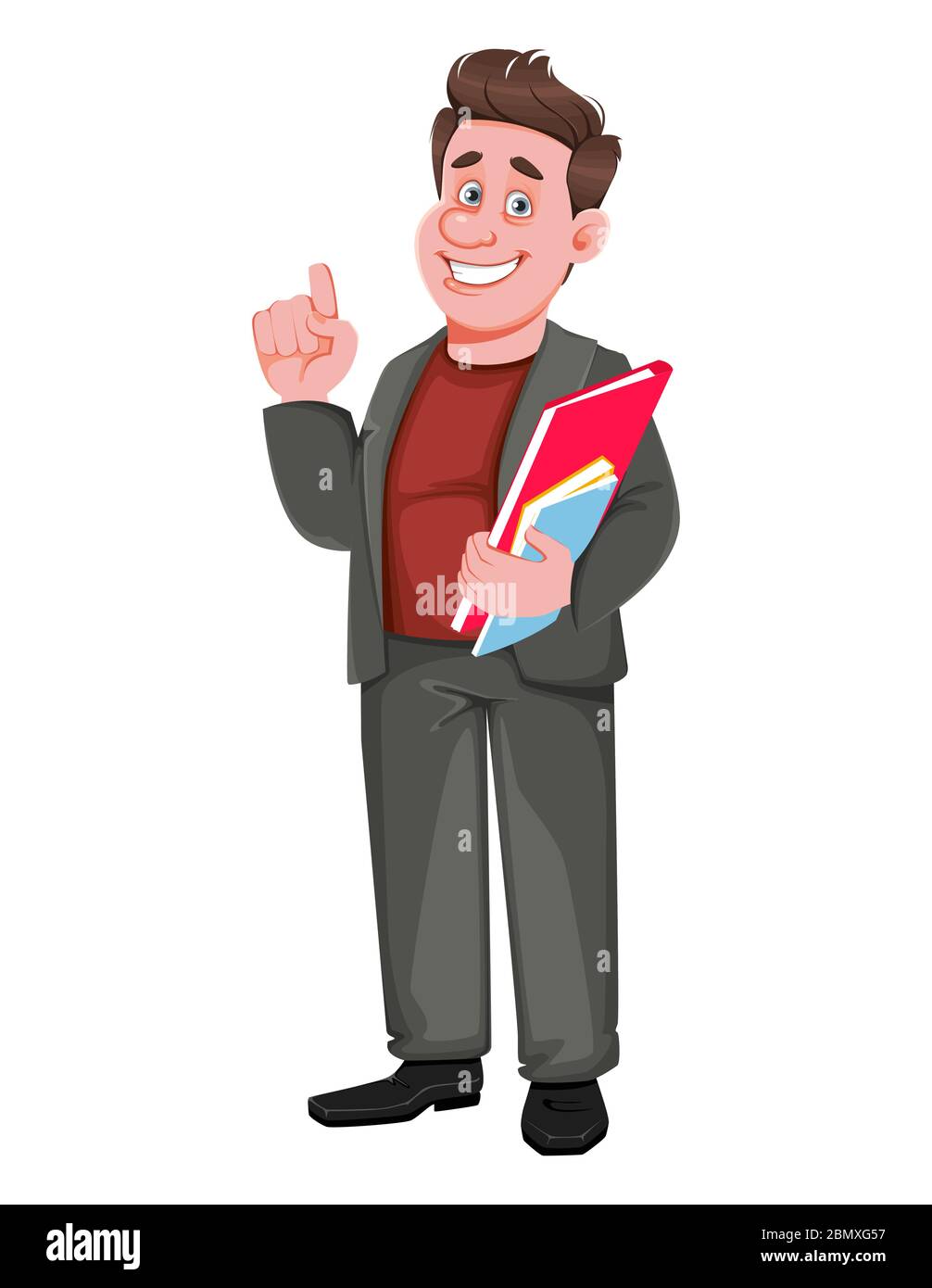 Handsome Guy Cartoon Characters