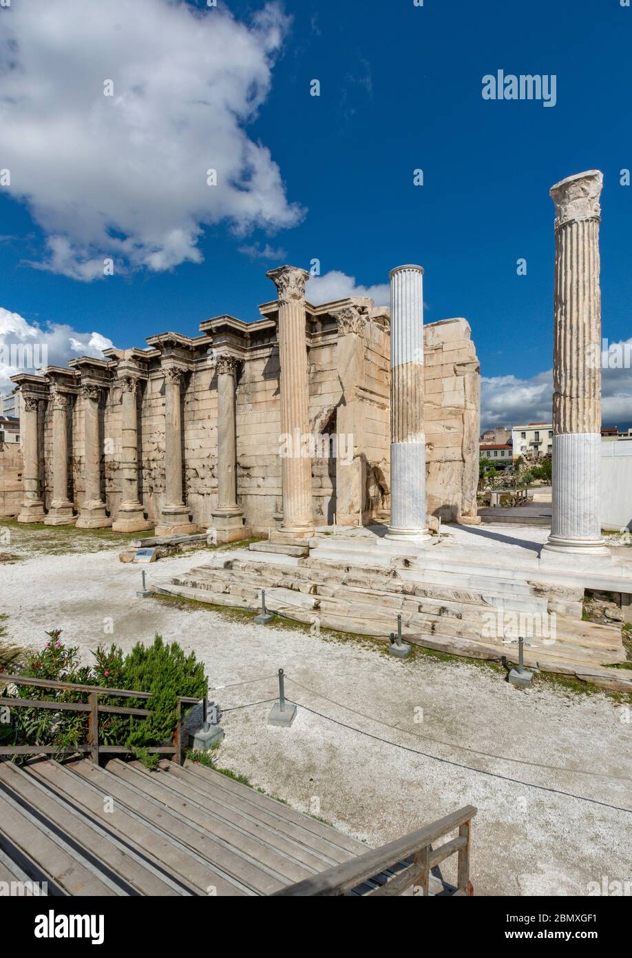 Hadrian's Library in Athens, Greece Stock Photo - Alamy