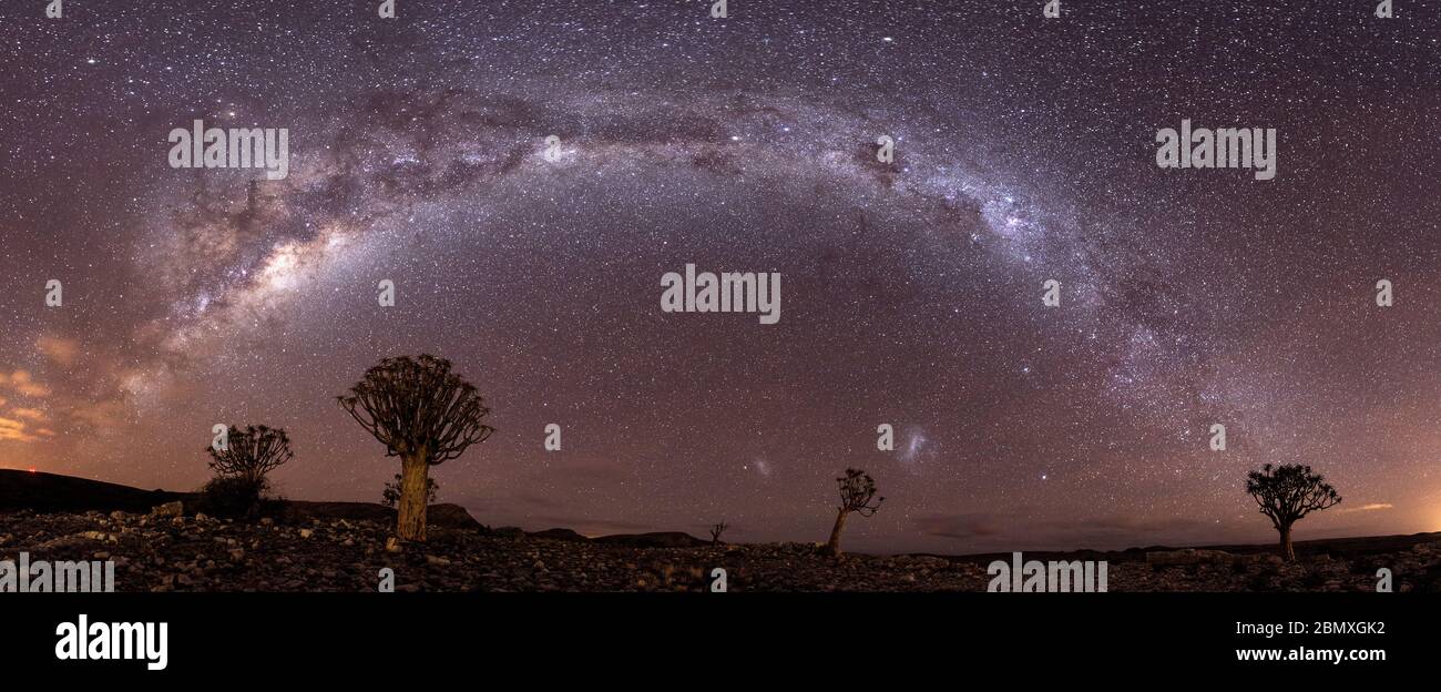 Panorama milky way universe hi-res stock photography and images - Alamy