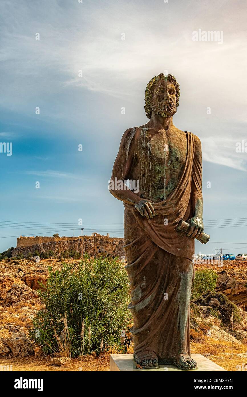 Lindos in greek hi-res stock photography and images - Alamy