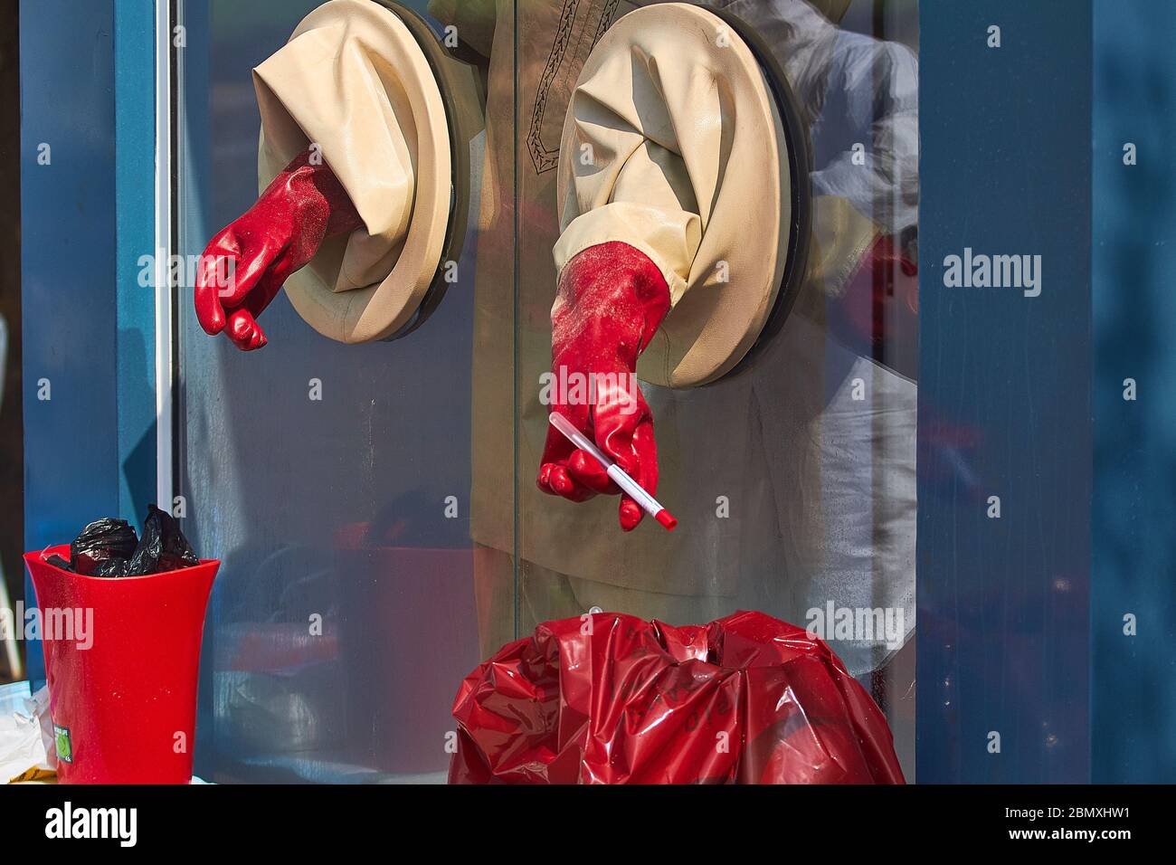 Sample collection booth hi-res stock photography and images - Alamy