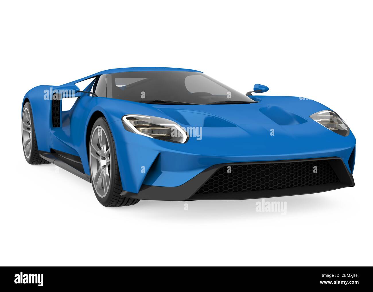 Sports car blue Cut Out Stock Images & Pictures - Alamy