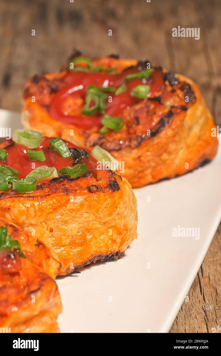 Pastries on plate hi-res stock photography and images - Alamy