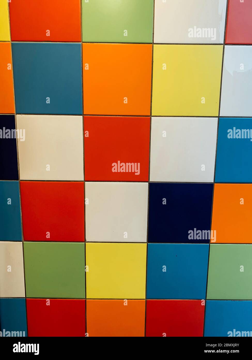 tile of different colors multicolored background squares Stock Photo ...