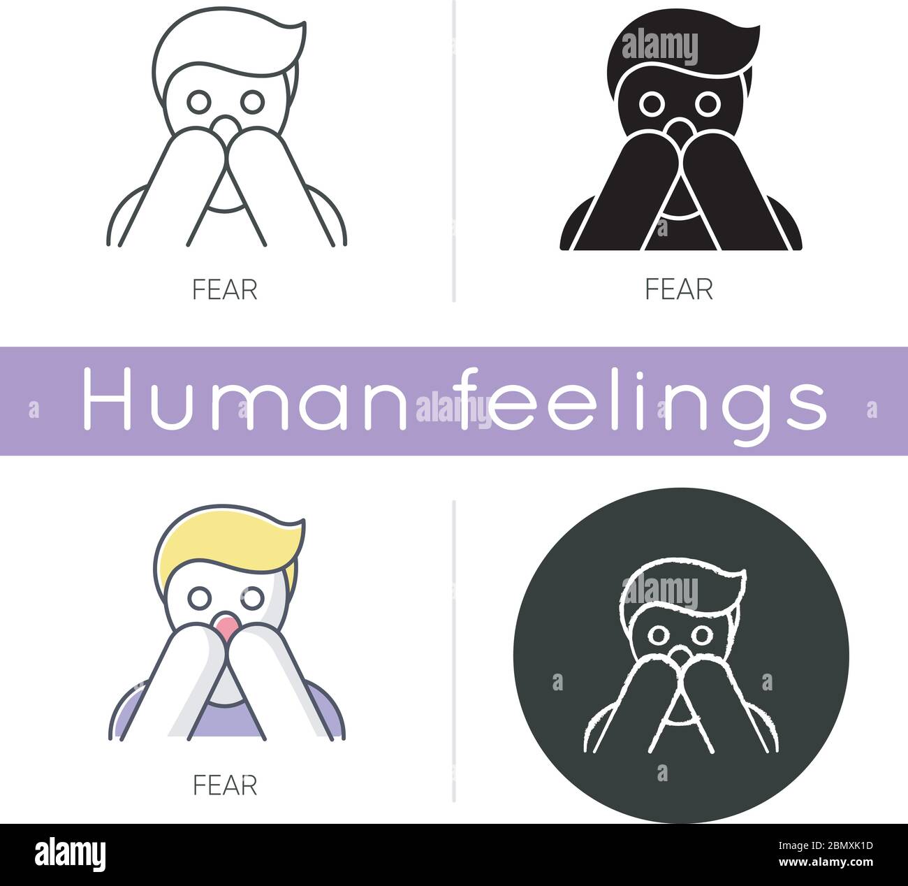 Facial trauma Stock Vector Images - Alamy