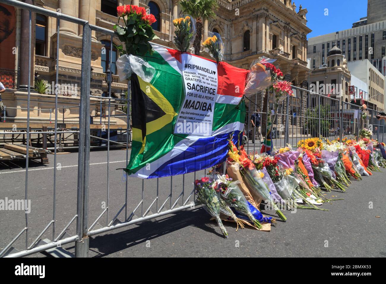 Flower tribute and south africa hi-res stock photography and images - Alamy