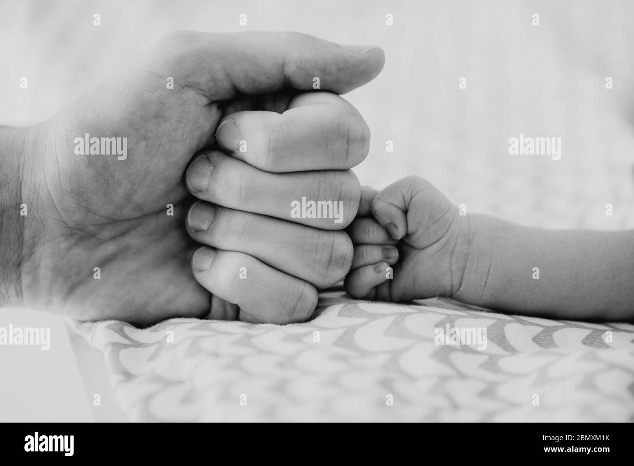 Infant features close up Stock Photo - Alamy
