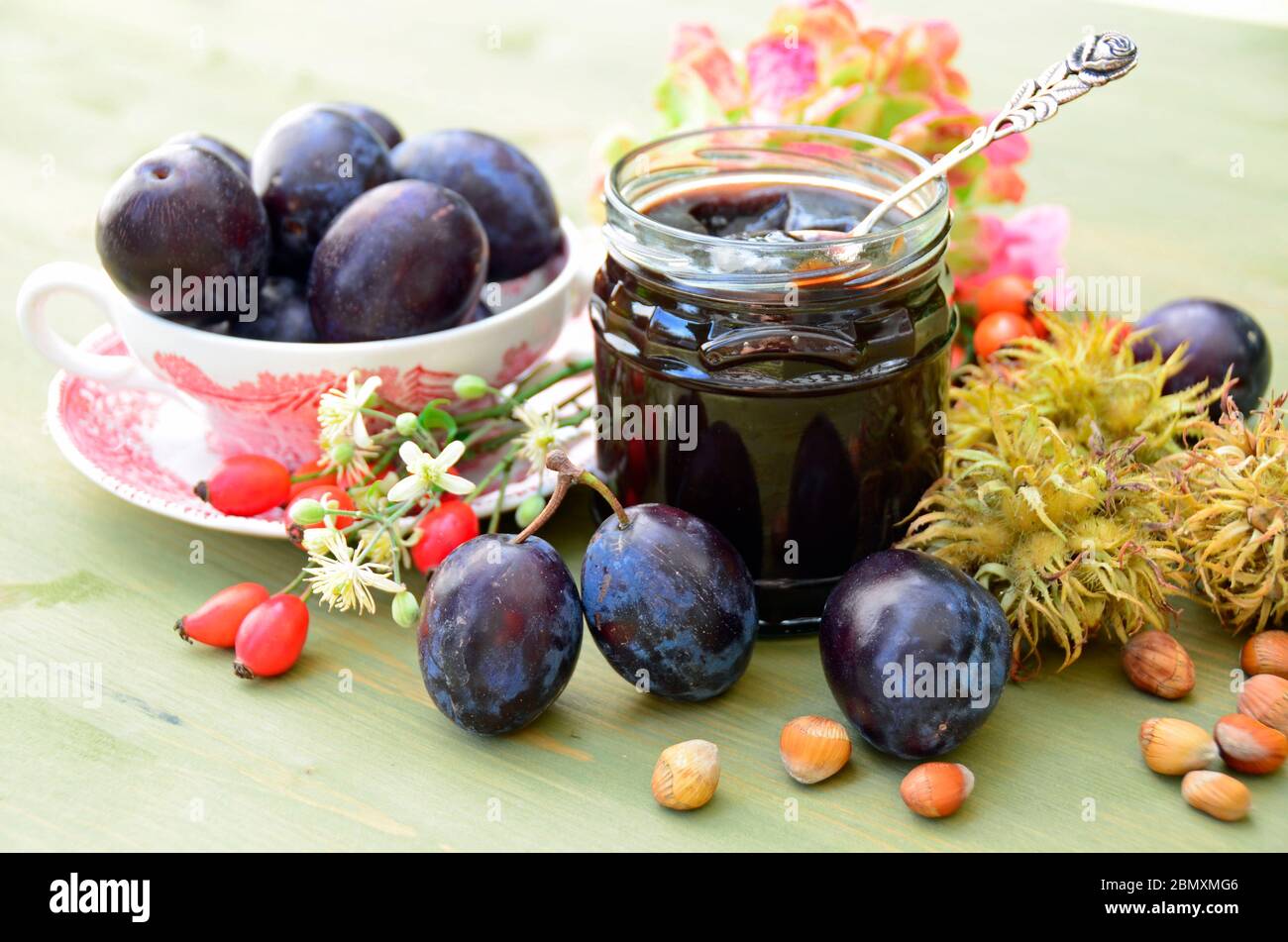 Glass of jam hi-res stock photography and images - Alamy