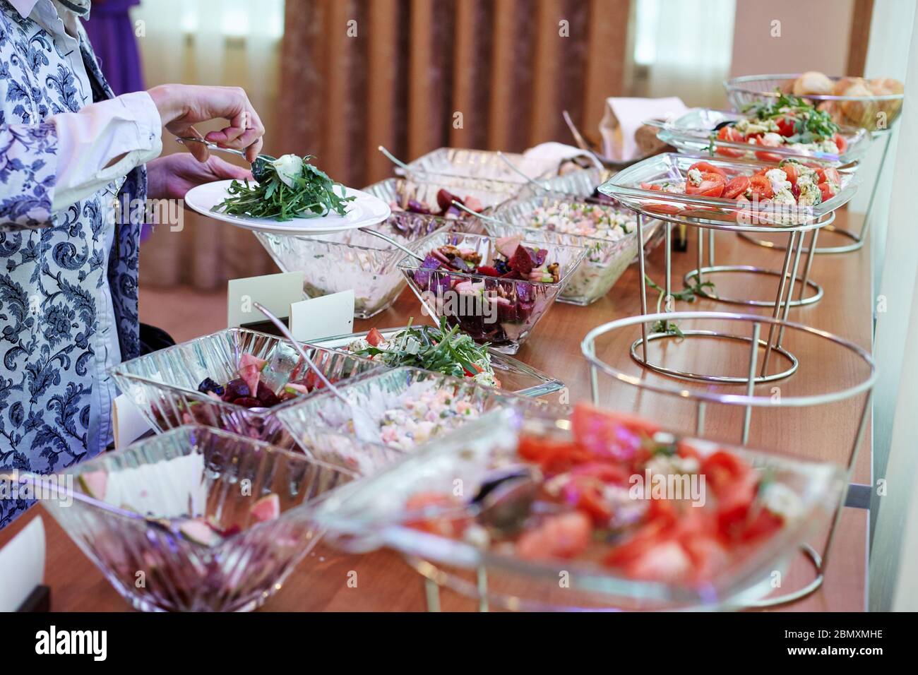Conference meeting snack table hi-res stock photography and images - Alamy