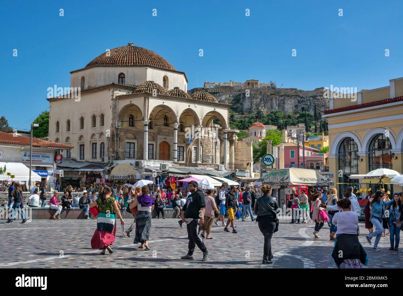 Monastiraki square in athens, hi-res stock photography and images - Alamy