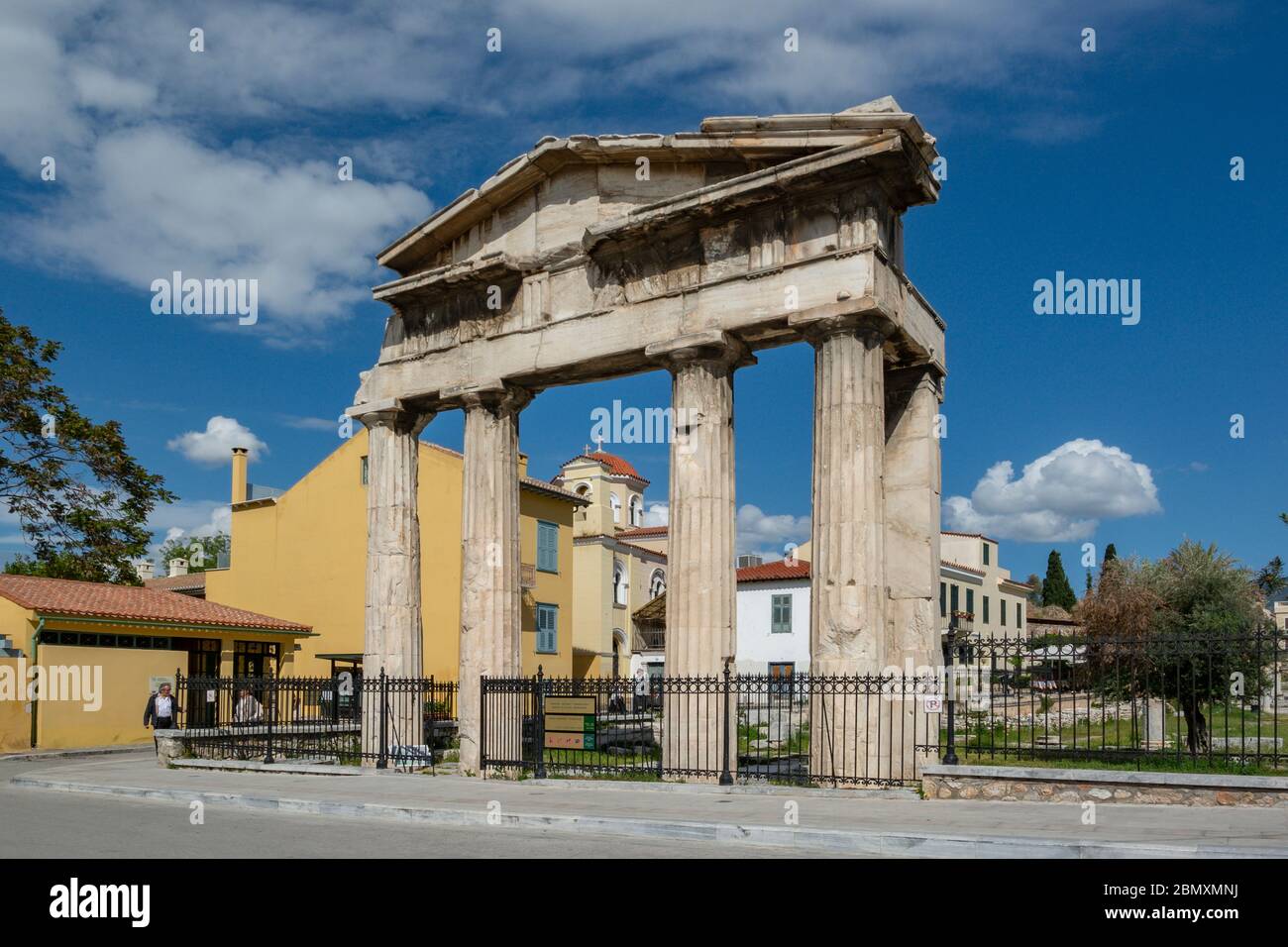 Gate of athena hi-res stock photography and images - Alamy