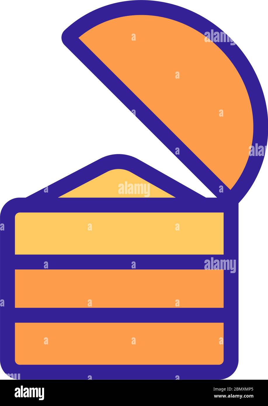 Box ajar Stock Vector Images - Alamy