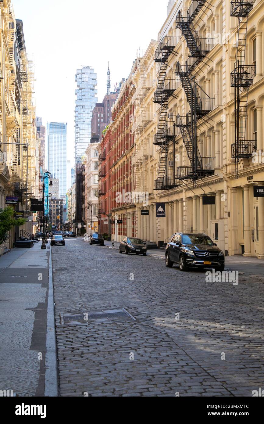 Empty soho streets hi-res stock photography and images - Alamy