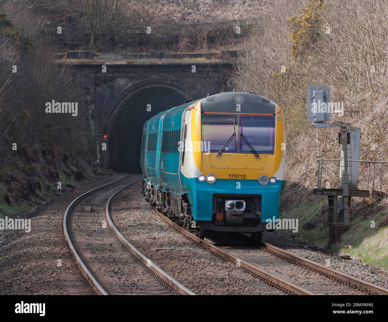 Arriva trains Wales Alstom class 175 Coradia train 175112 at Runcorn ...