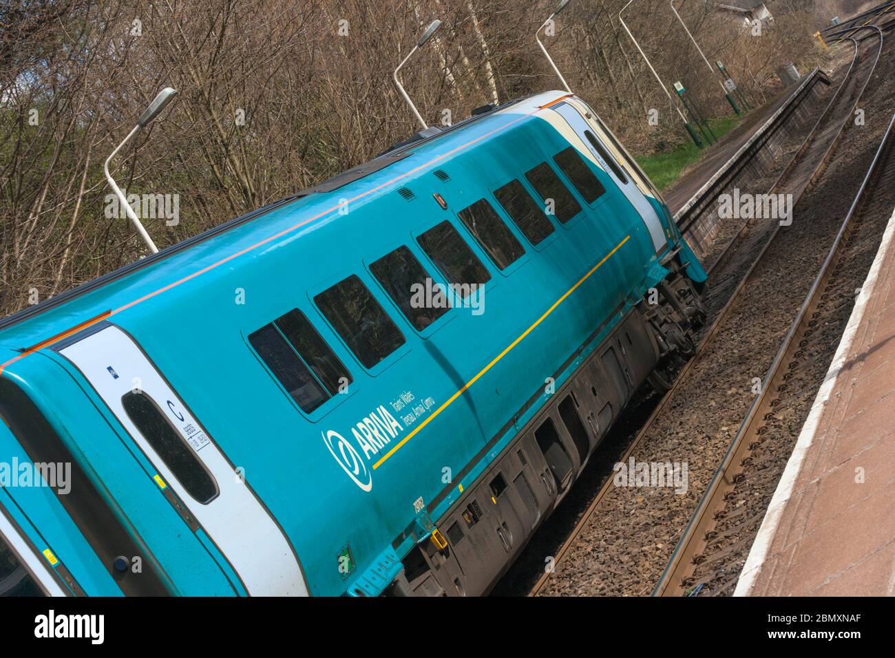 Arriva trains Wales Alstom class 175 Coradia train 175112 at Runcorn ...