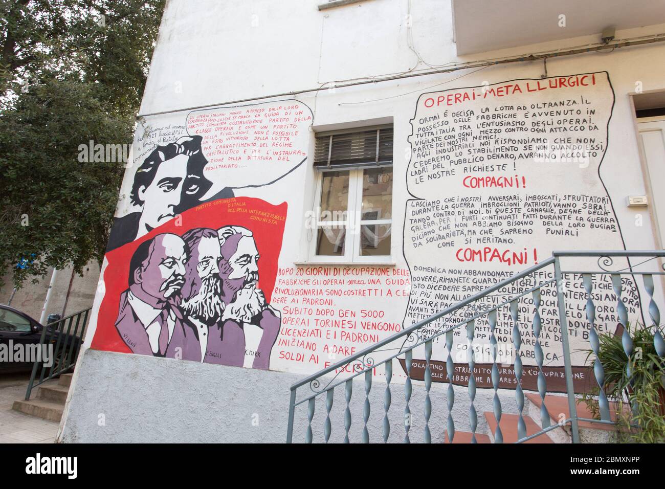 Orgosolo graffiti hi-res stock photography and images - Alamy