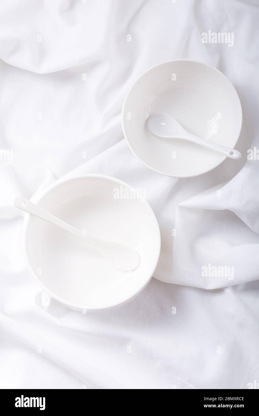 White monochrome Food background concept for design menu restaurant or ...