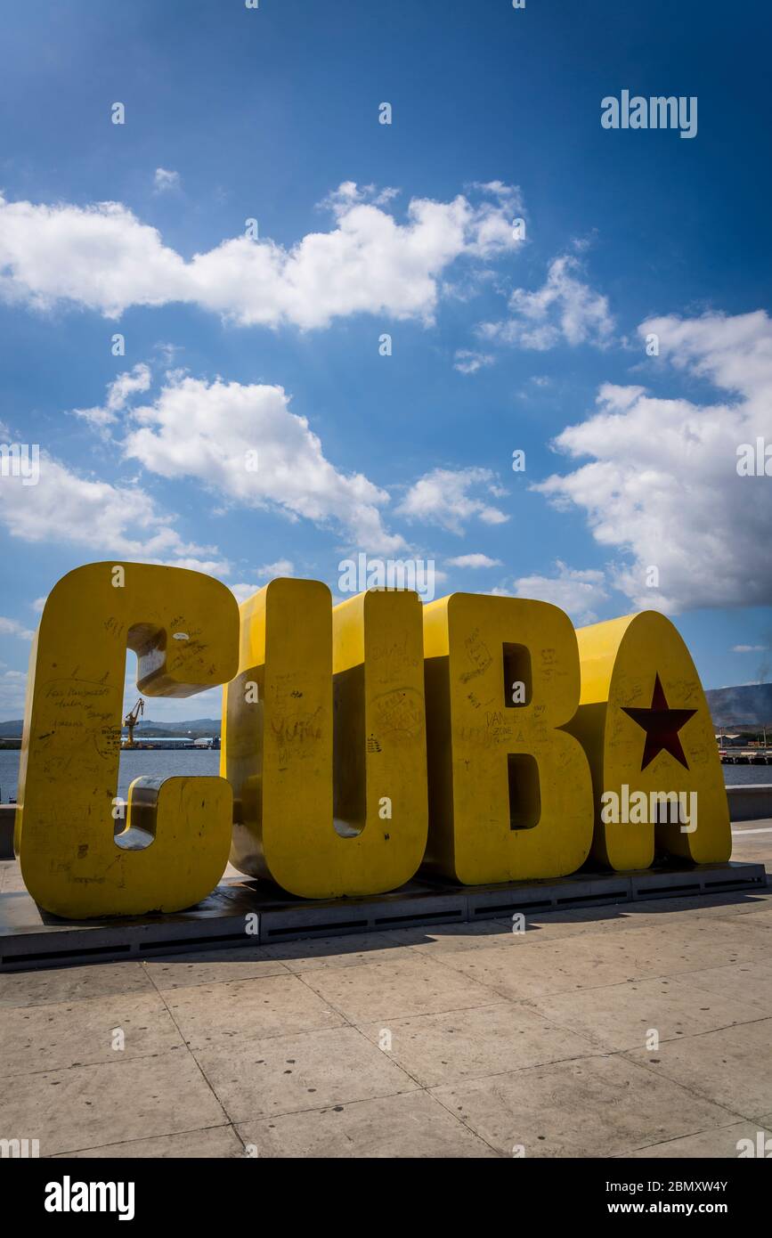 Cuba Letters High Resolution Stock Photography and Images - Alamy