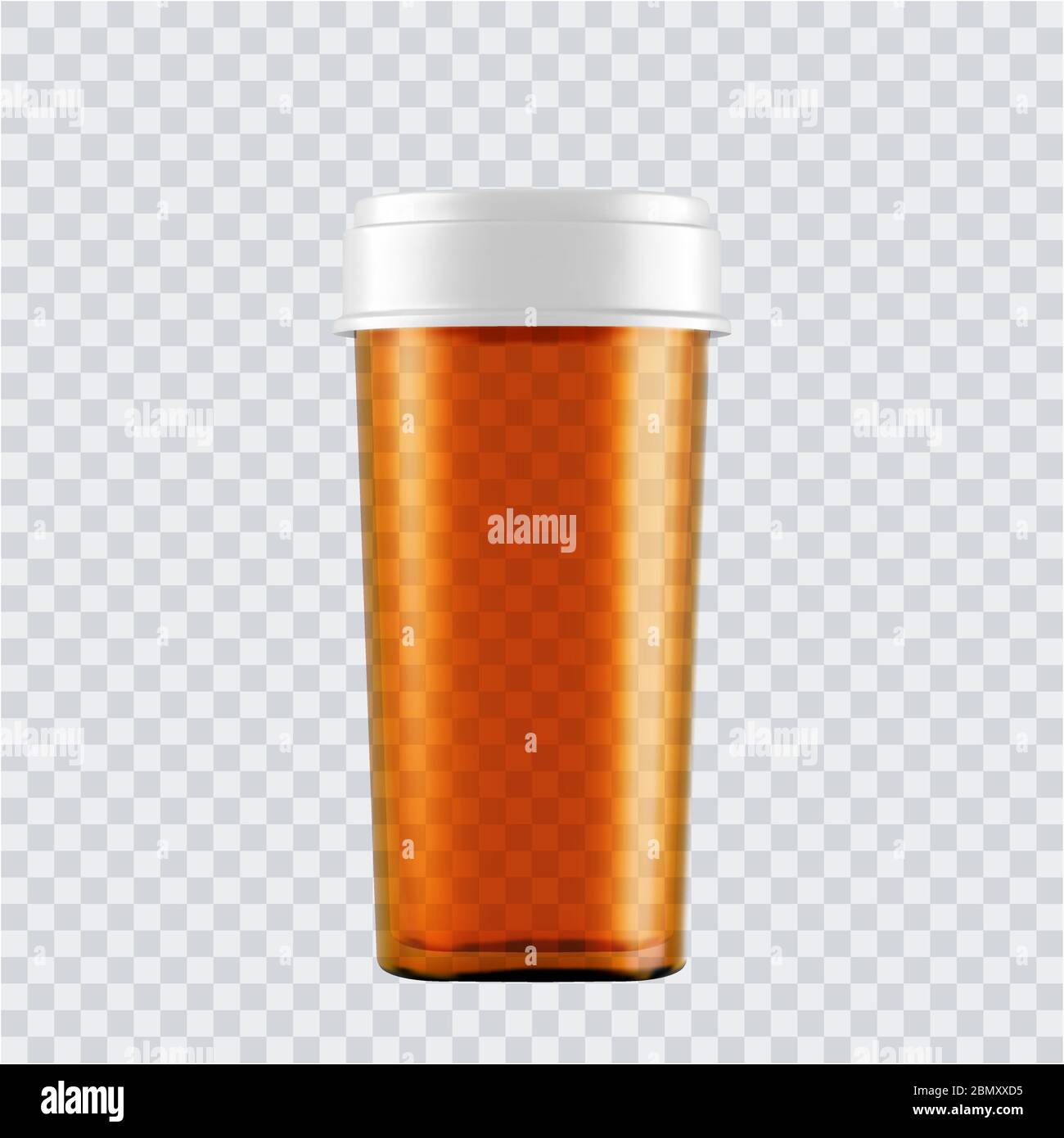 Mockup brown glass bottles Stock Vector Images - Alamy