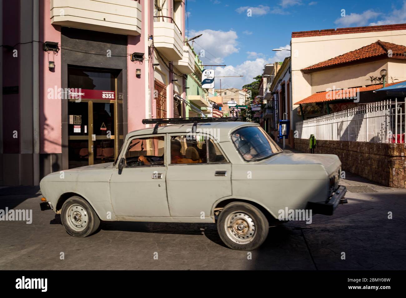Ordinary old car driving hi-res stock photography and images - Alamy